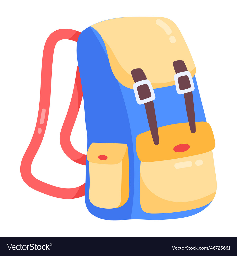 Backpack Royalty Free Vector Image - VectorStock