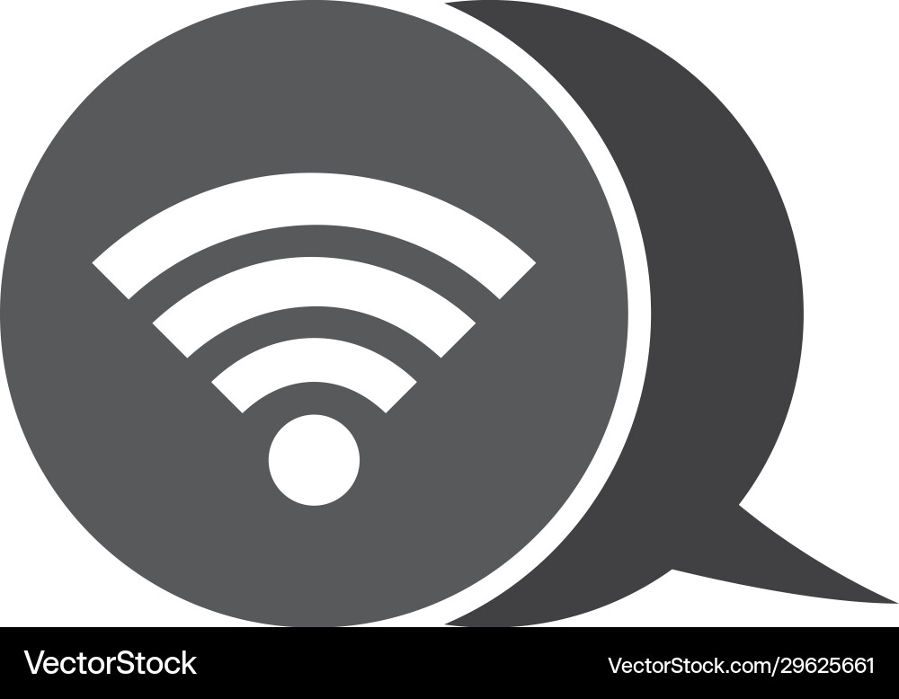 Wireless symbol Royalty Free Vector Image - VectorStock