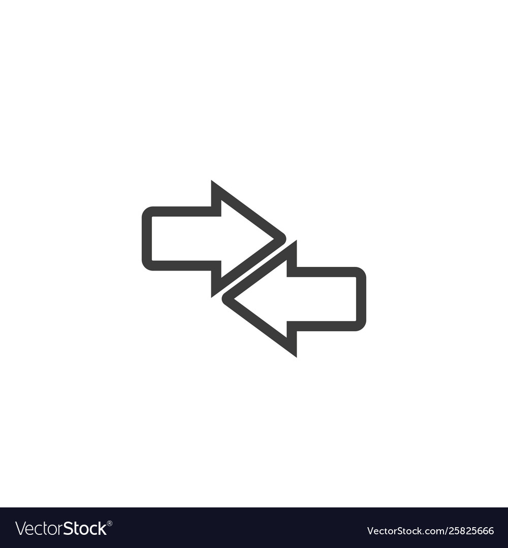 Arrow cursor transferring loading pointer icon Vector Image