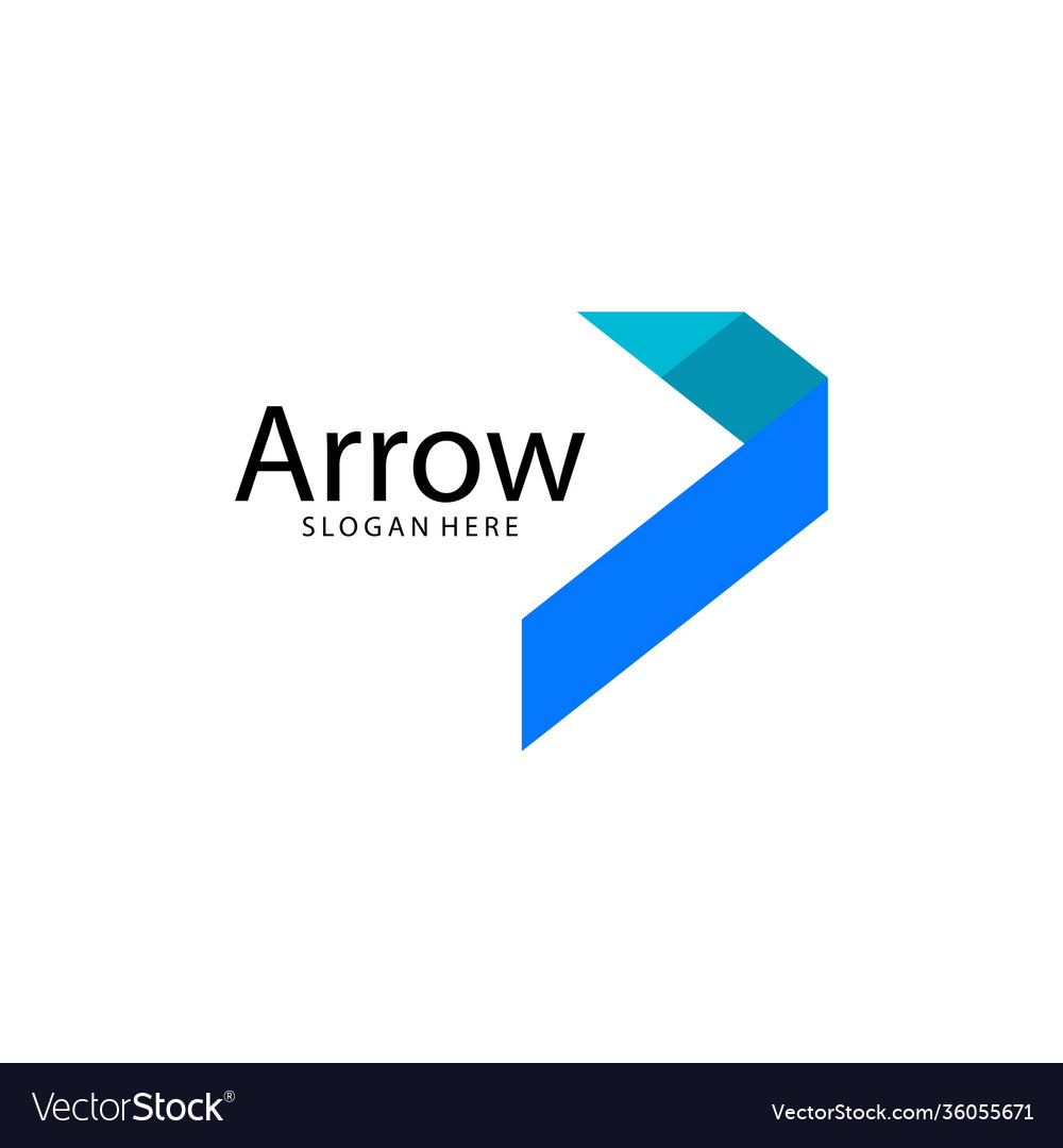 Arrow logo Royalty Free Vector Image - VectorStock