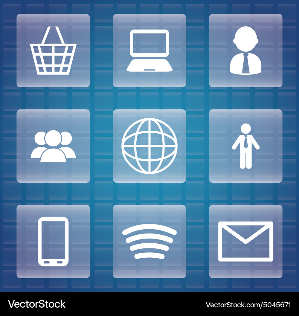 Network design Royalty Free Vector Image - VectorStock