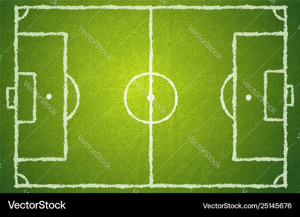 Football green field Royalty Free Vector Image