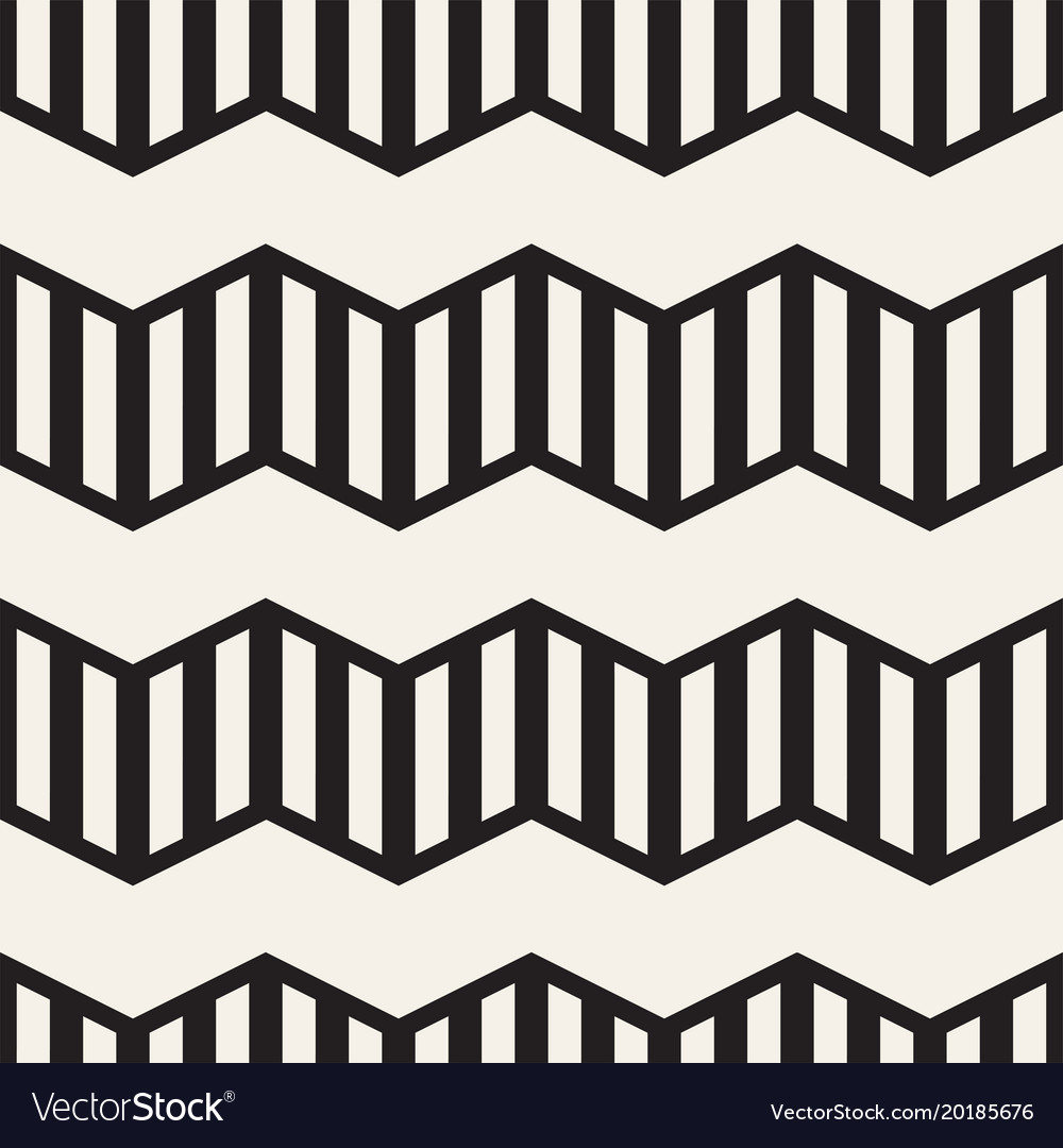 Seamless zigzag line pattern abstract Royalty Free Vector