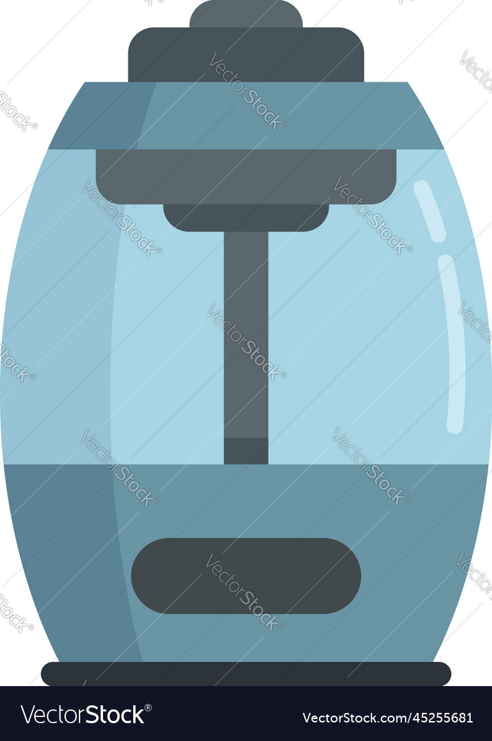 Lamp diffuser icon flat style Royalty Free Vector Image