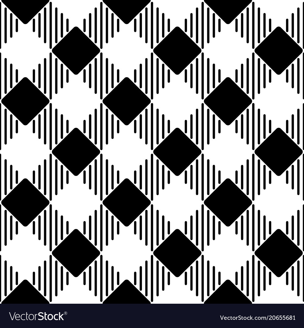 Retro inspired pattern Royalty Free Vector Image