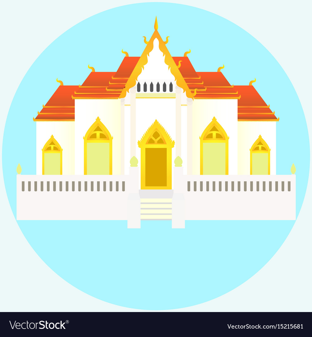 Temple Royalty Free Vector Image - VectorStock