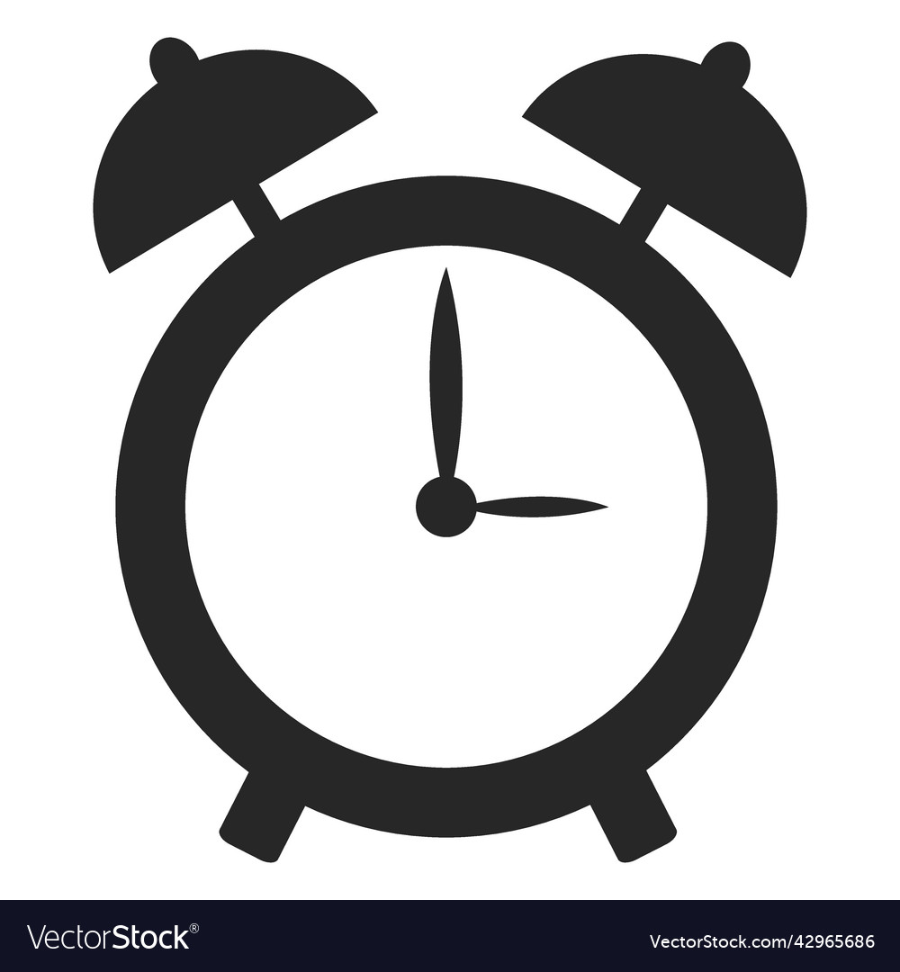 Alarm clock Royalty Free Vector Image - VectorStock