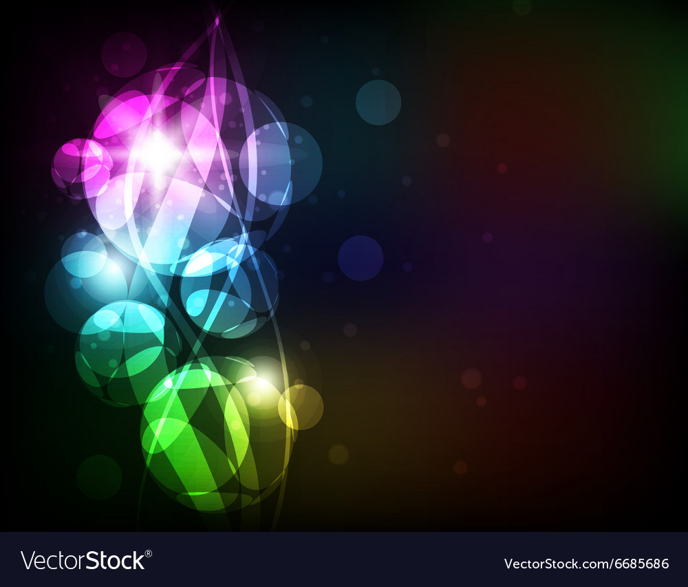 Blurred lights background Royalty Free Vector Image