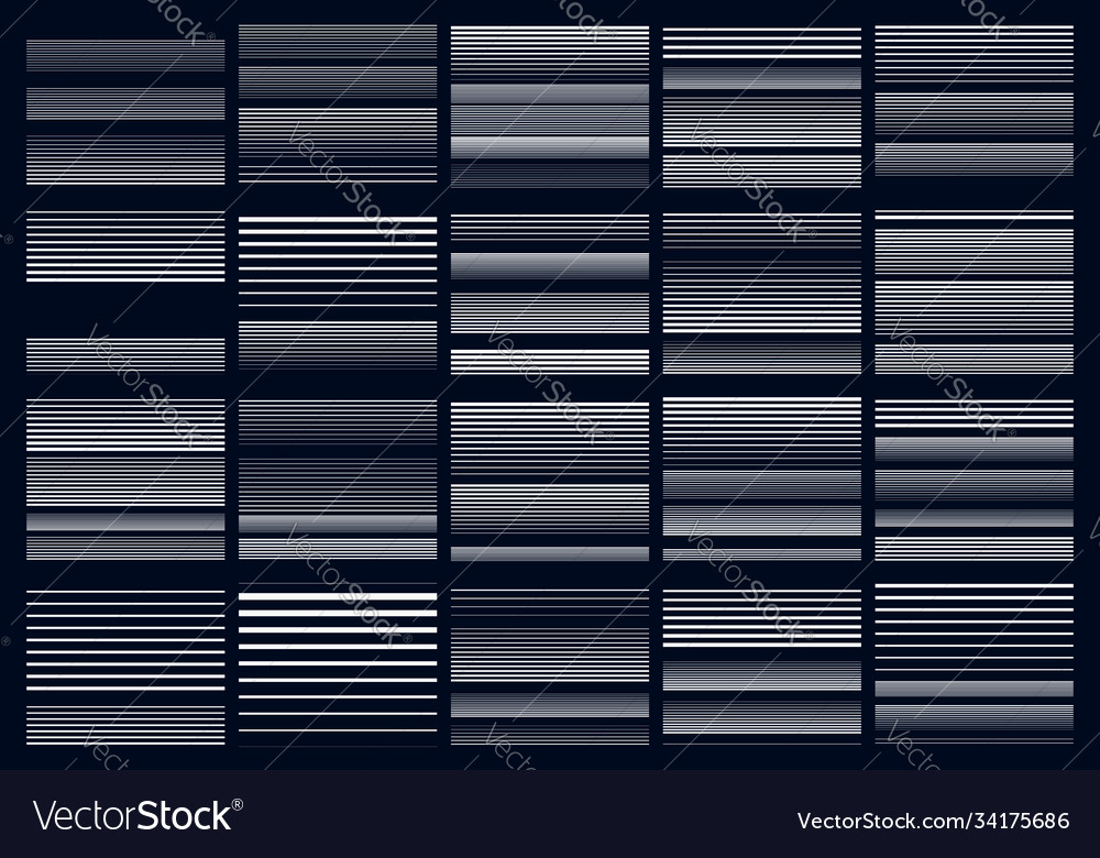 Halftone random horizontal straight parallel Vector Image