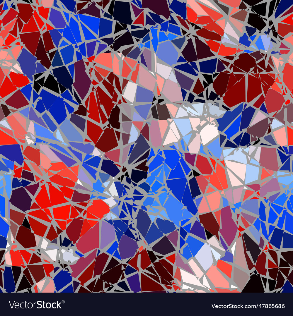 Seamless mosaic art pattern art mosaic Royalty Free Vector