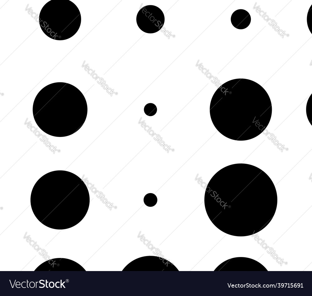Halftone random circles random dots pattern Vector Image