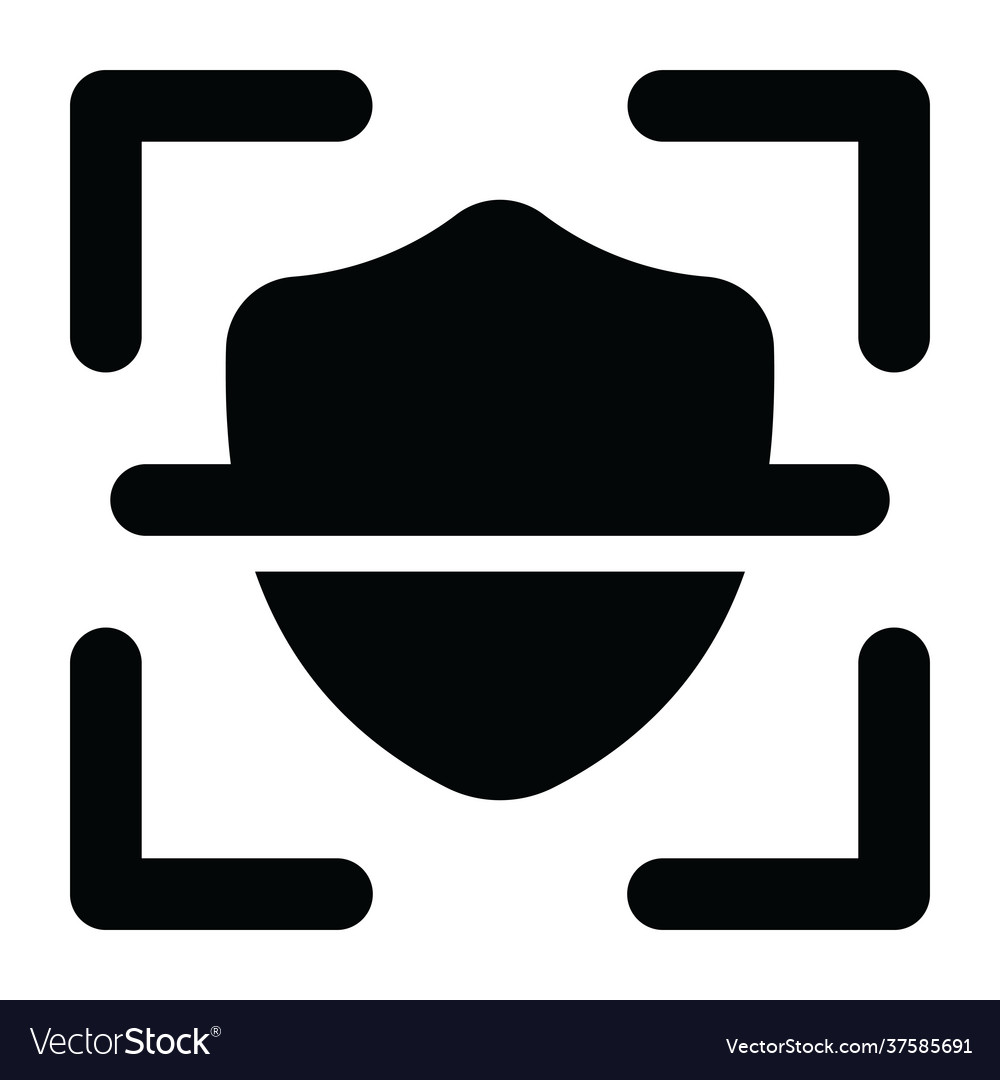 Security focus Royalty Free Vector Image - VectorStock