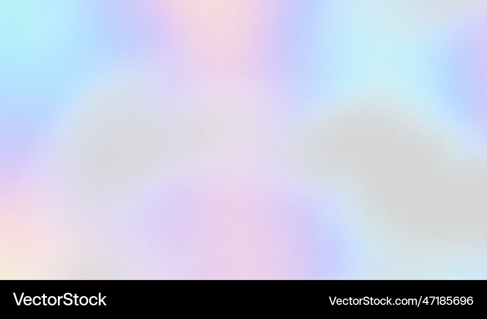 Blurred rainbow light refraction texture overlay Vector Image