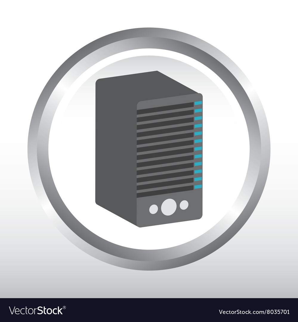 Data center design Royalty Free Vector Image - VectorStock