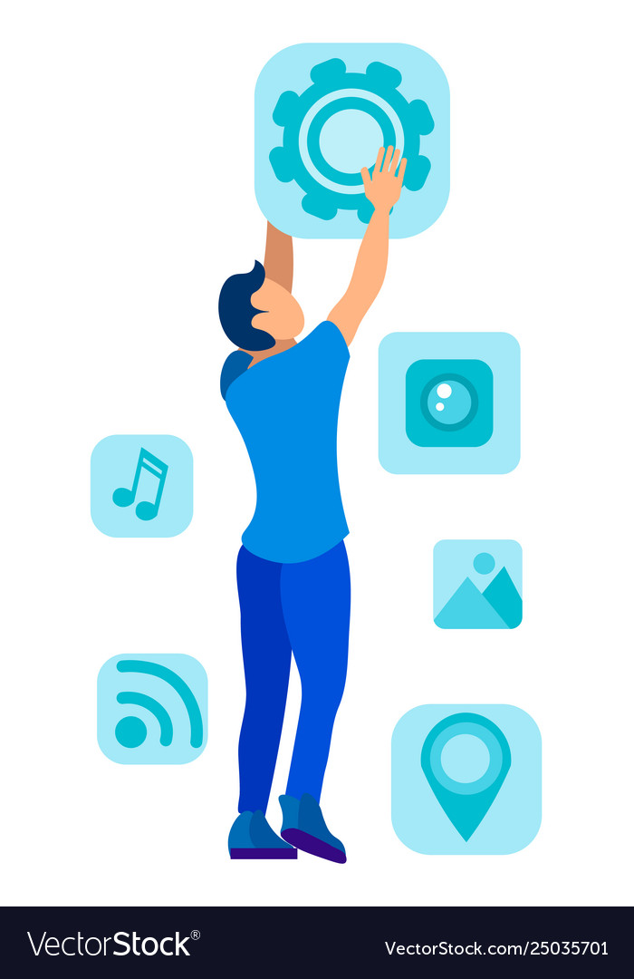 User interface development process Royalty Free Vector Image User interface development process Royalty Free Vector Image