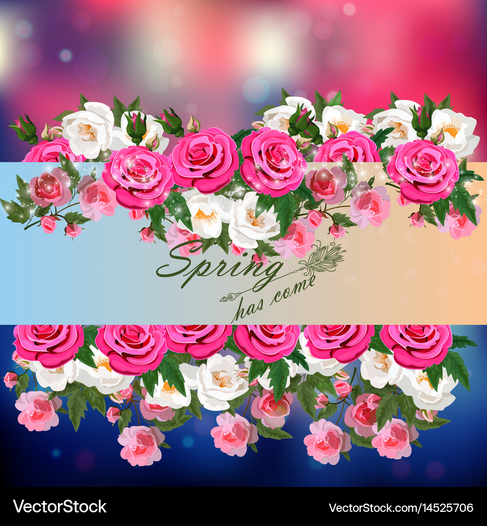 Bouquet of roses Royalty Free Vector Image - VectorStock
