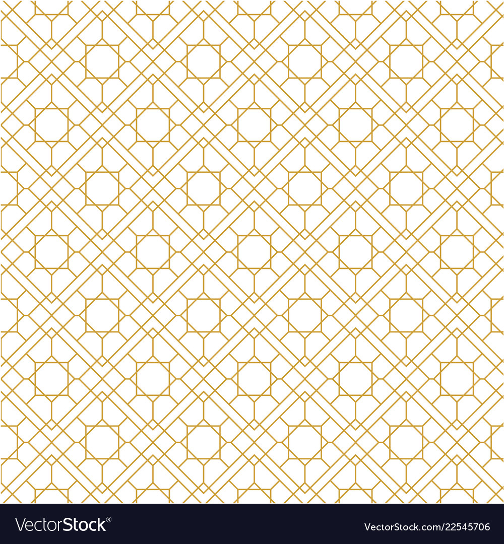 Geometric line grid pattern Royalty Free Vector Image