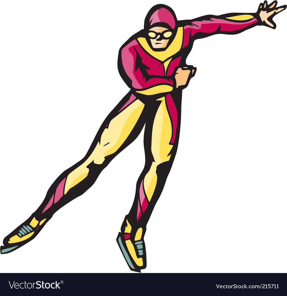 Skating Royalty Free Vector Image - VectorStock