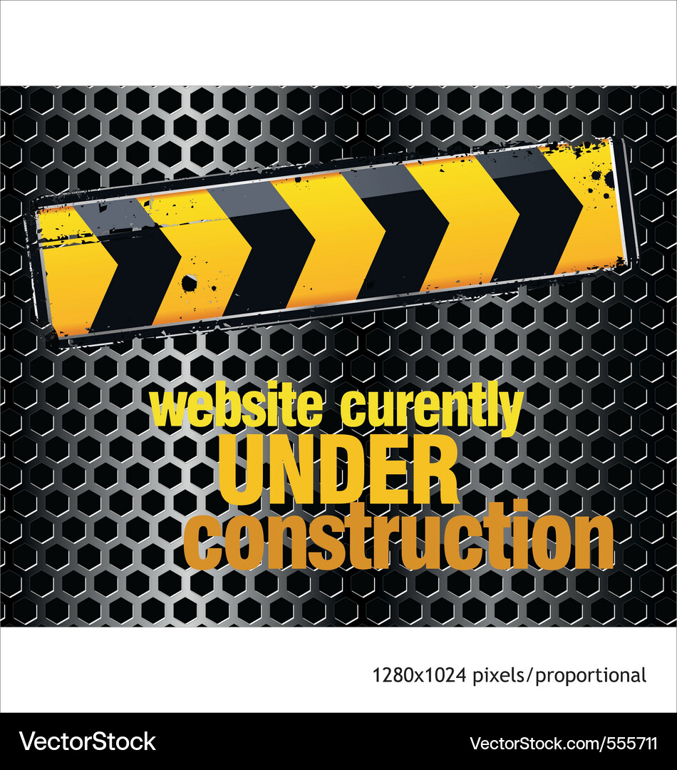 Under construction Royalty Free Vector Image - VectorStock