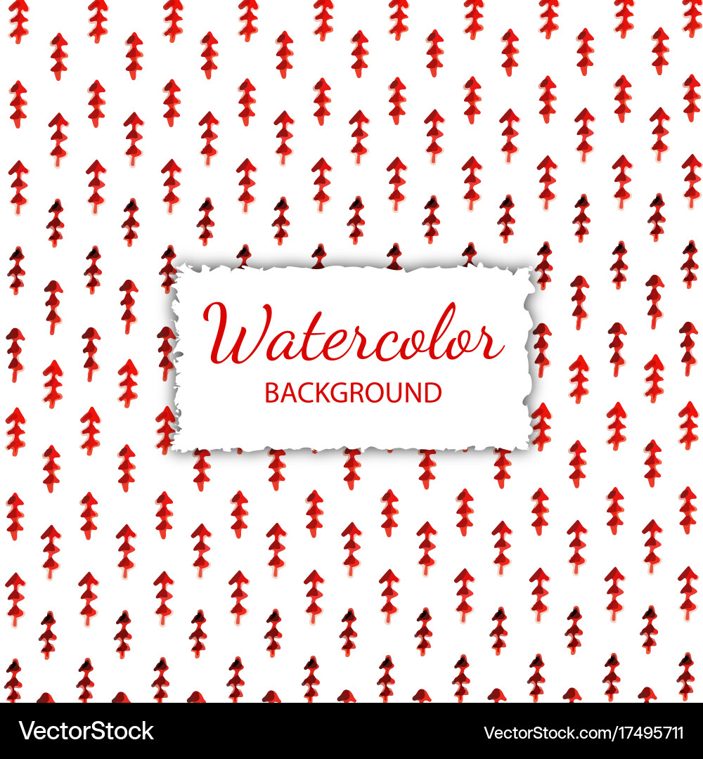 Watercolor pattern background Royalty Free Vector Image
