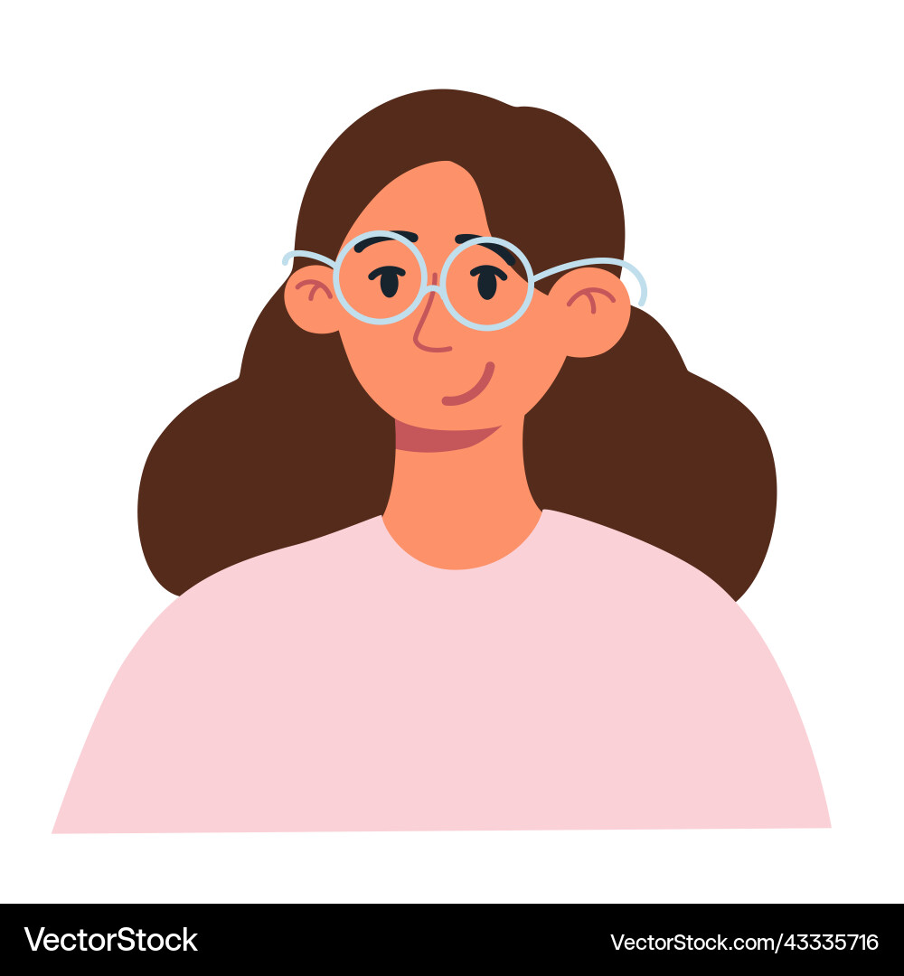 Female character people profile perfect Royalty Free Vector