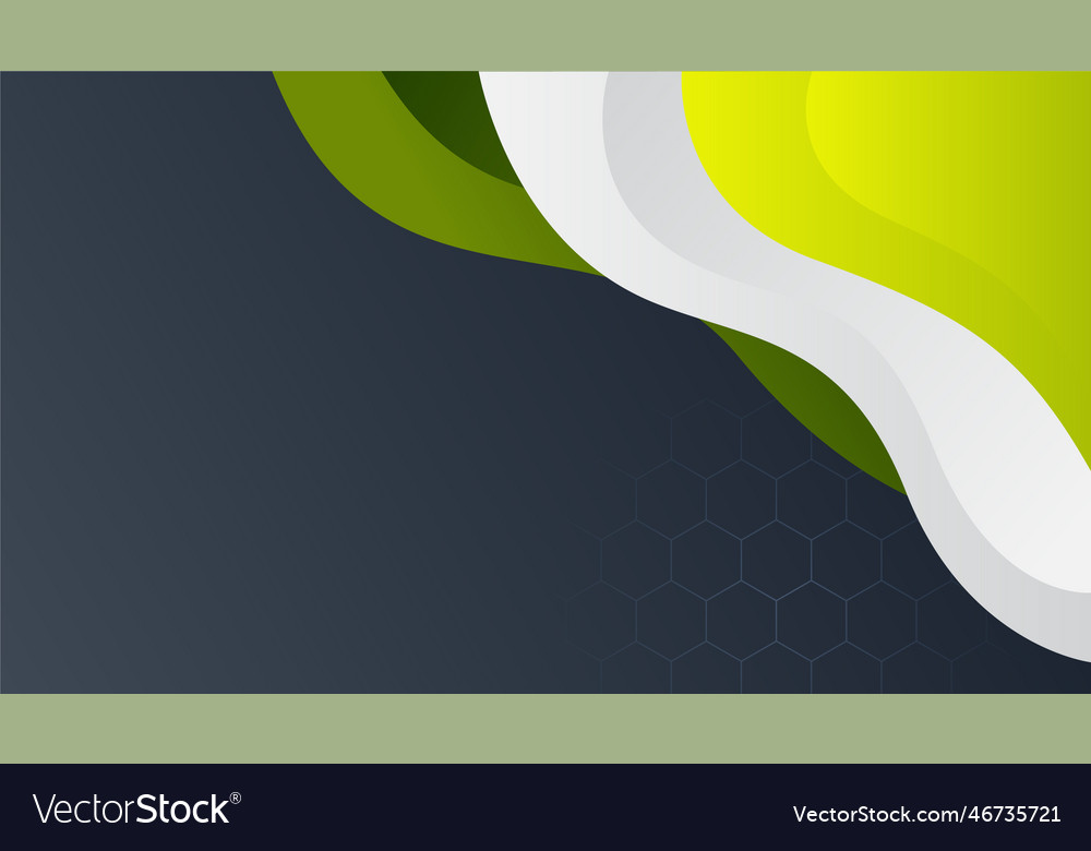 Abstract Green Black Grey Background Royalty Free Vector