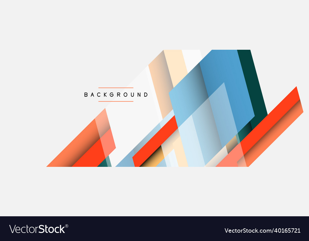 Background geometric diagonal square shapes Vector Image