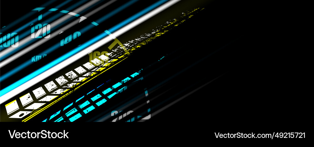 Racing speed background abstraction in car track Vector Image