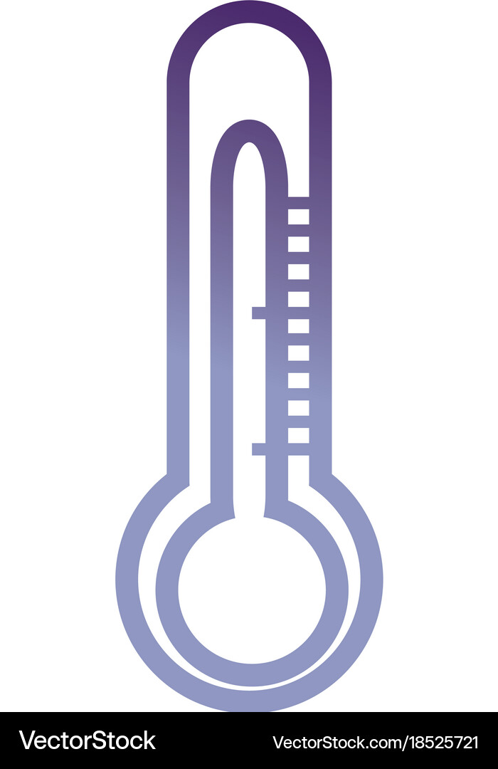 Thermometer icon image Royalty Free Vector Image