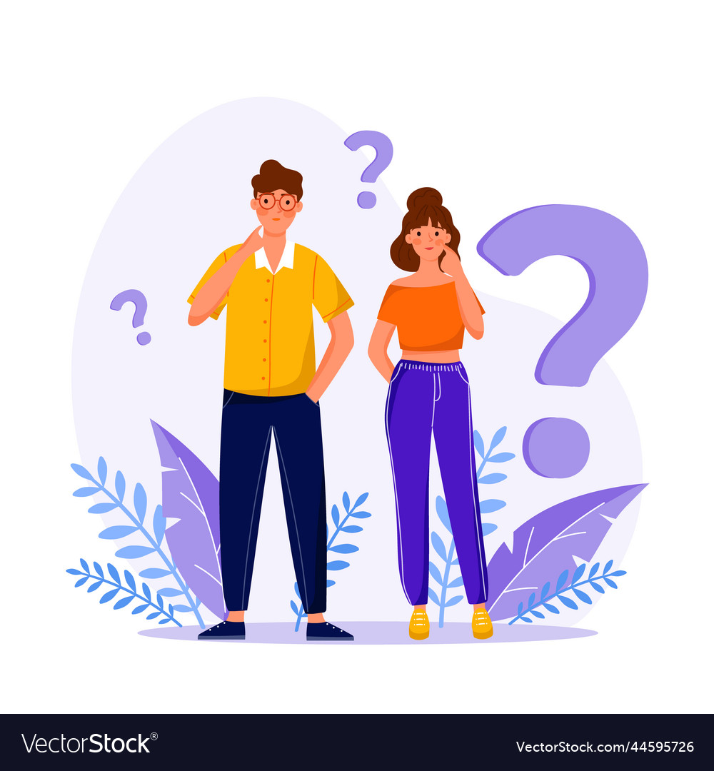 Pack flat people asking questions Royalty Free Vector Image Pack flat people asking questions Royalty Free Vector Image