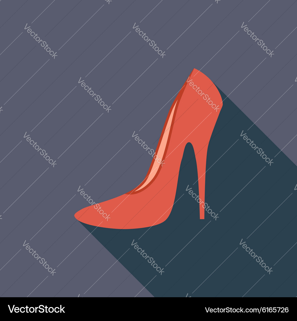 Woman shoes Royalty Free Vector Image - VectorStock