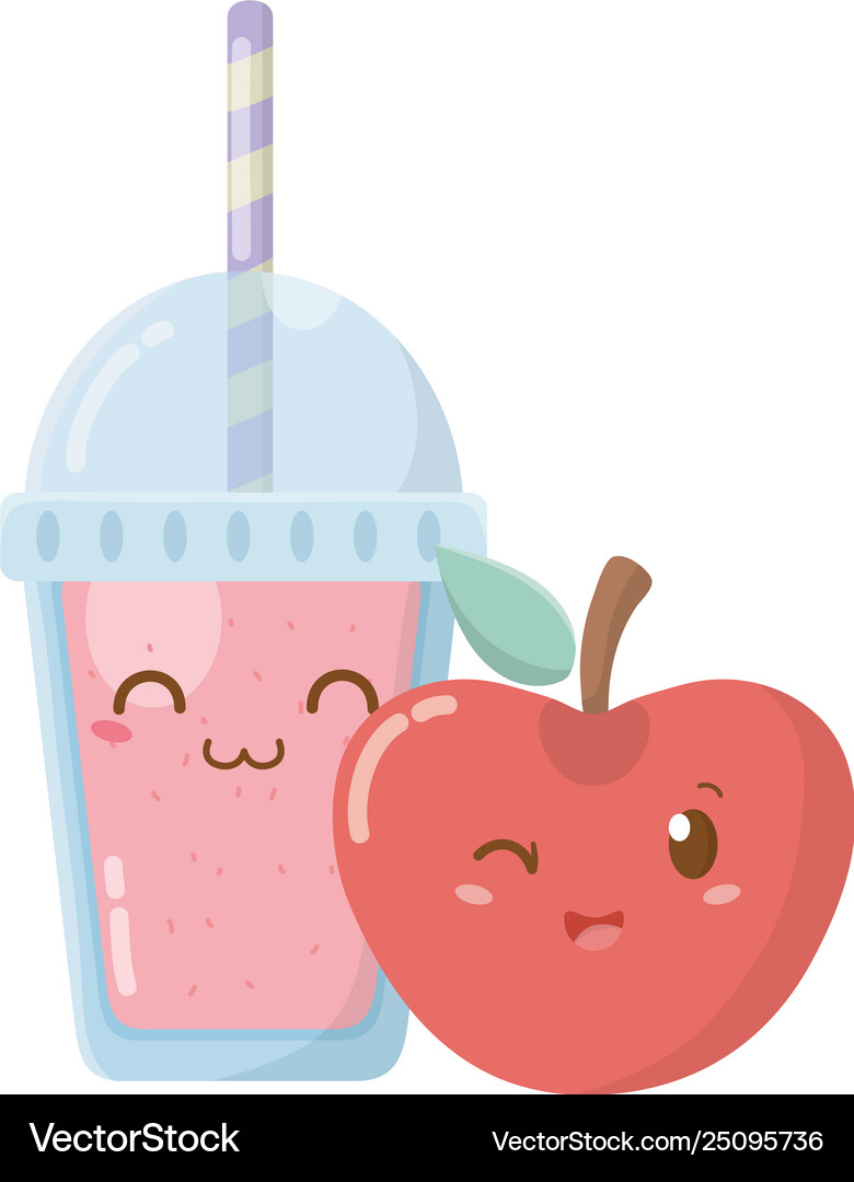 Delicious tasty cartoon Royalty Free Vector Image