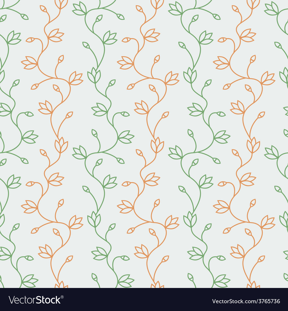 Seamless wallpaper pattern Royalty Free Vector Image