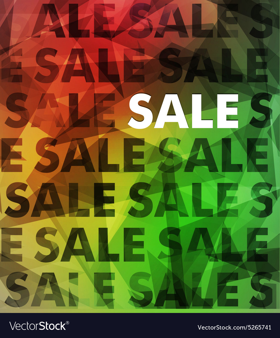 Abstract typography background Royalty Free Vector Image