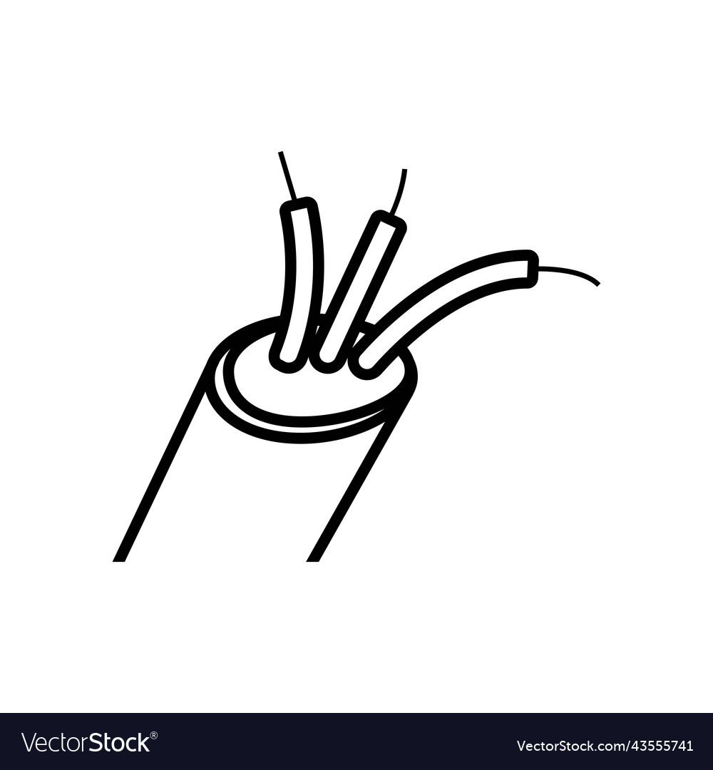 Cable logo Royalty Free Vector Image - VectorStock