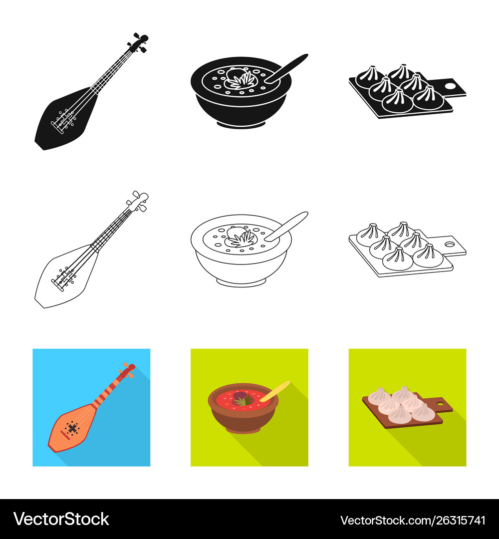 Design culture and sightseeing logo Royalty Free Vector