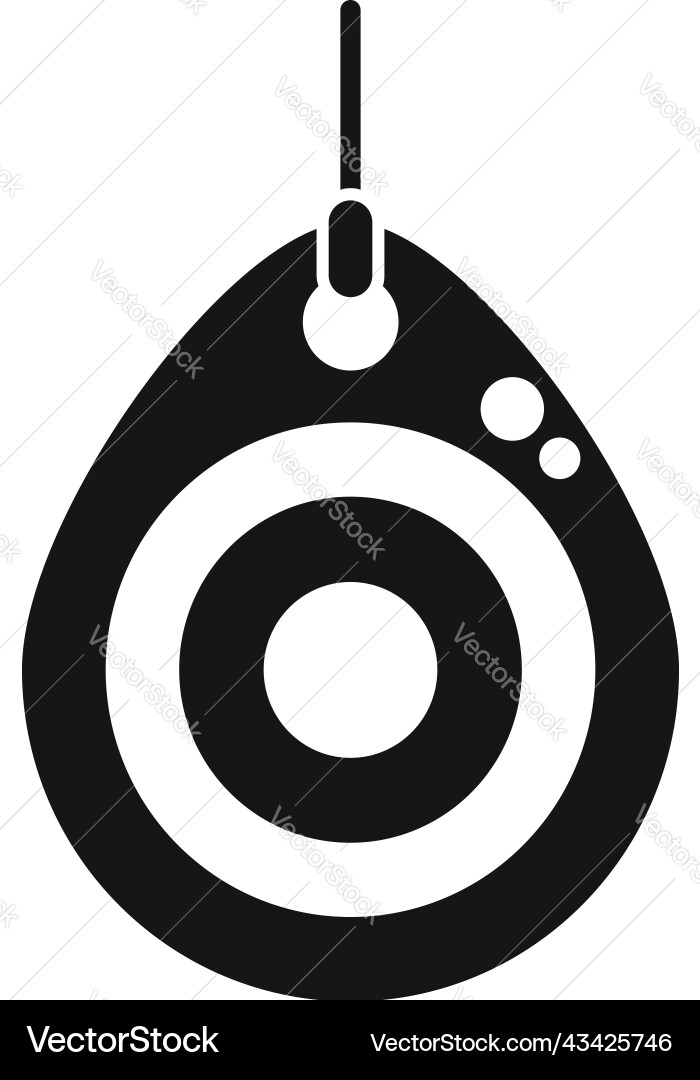 New lucky amulet icon simple fortune luck Vector Image