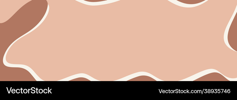 Pink and earth tone background minimal design Vector Image