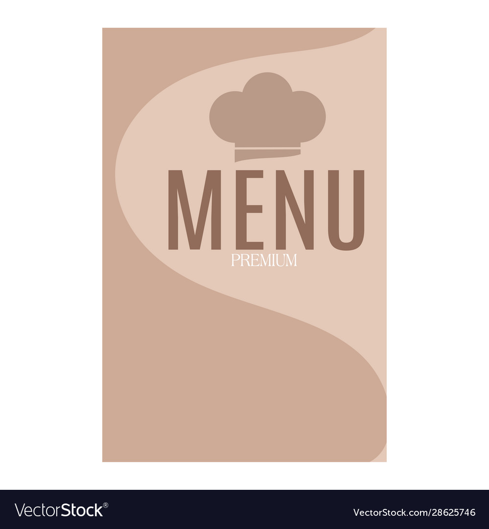 Restaurant menu Royalty Free Vector Image - VectorStock