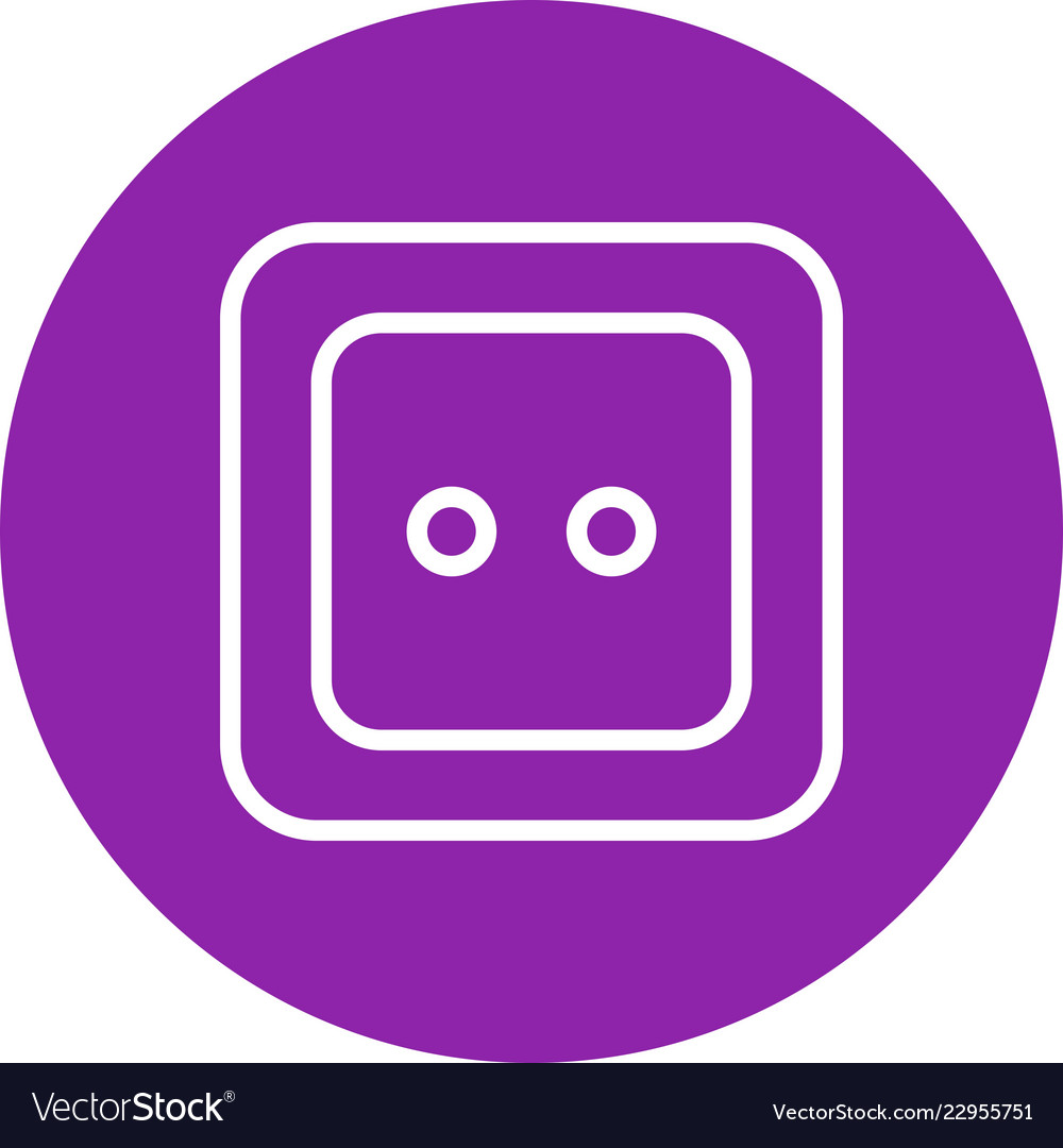 Socket icon Royalty Free Vector Image - VectorStock