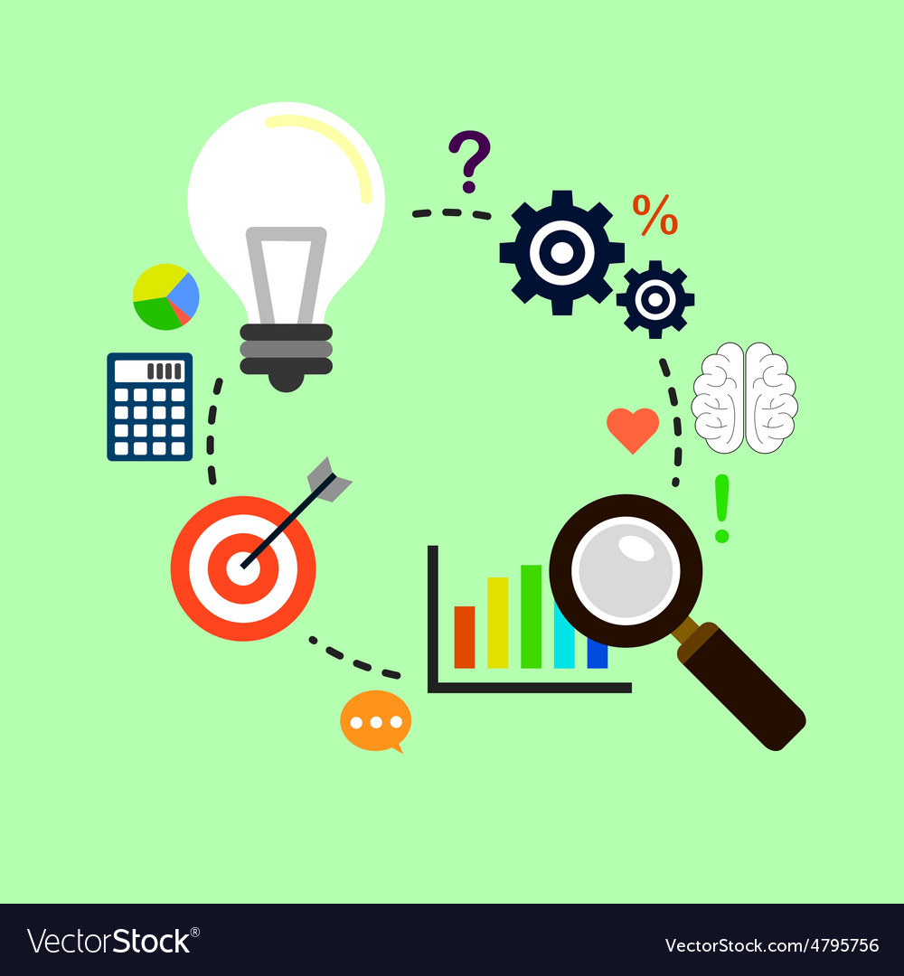 Analysis Royalty Free Vector Image - VectorStock