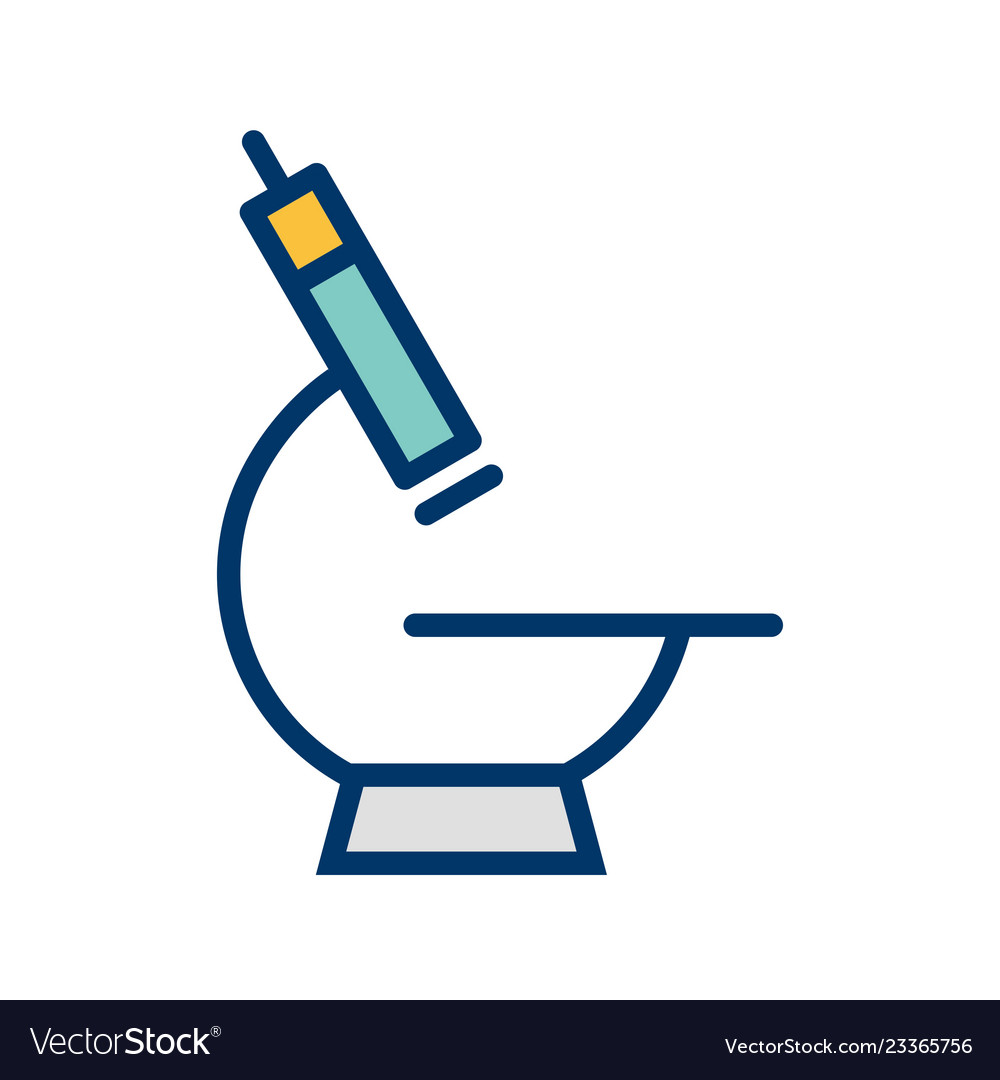 Microscope icon Royalty Free Vector Image - VectorStock