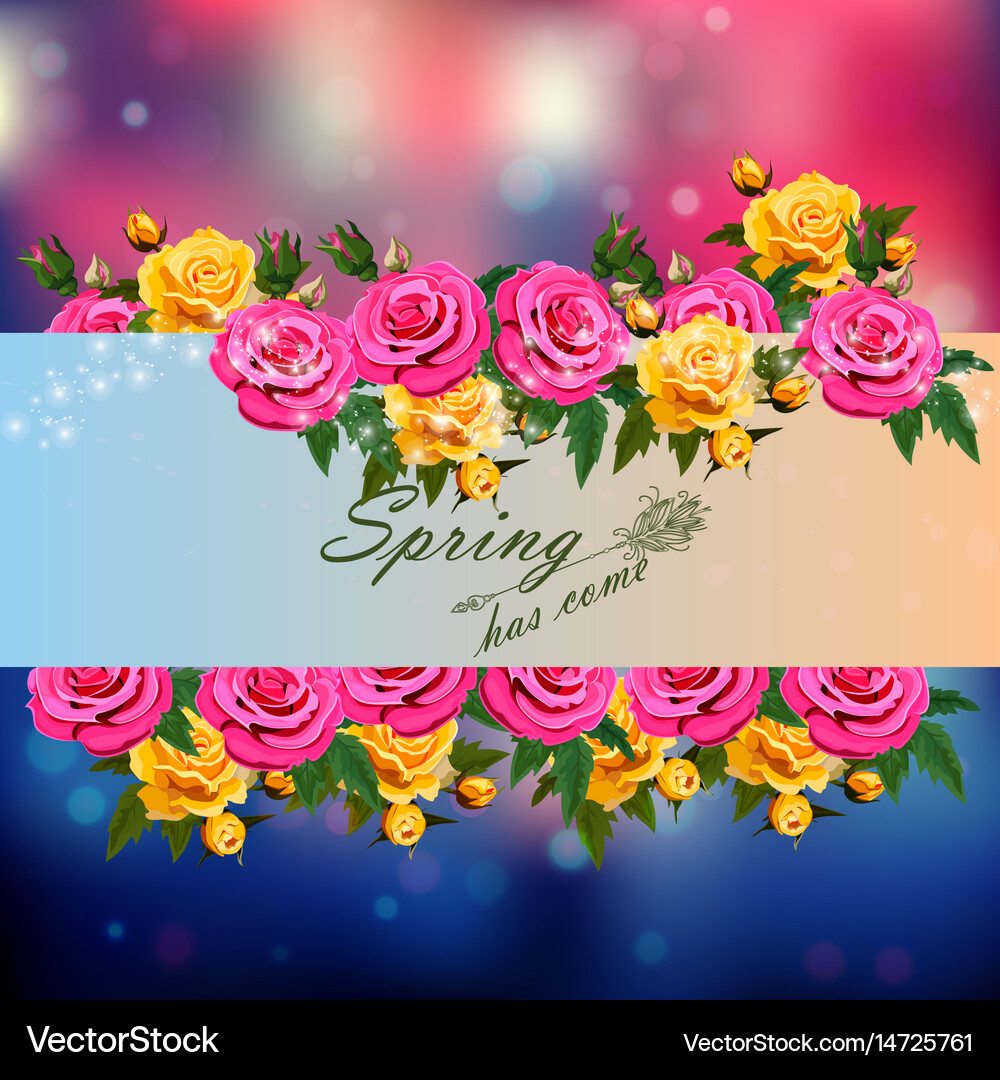 Bouquet of roses Royalty Free Vector Image - VectorStock