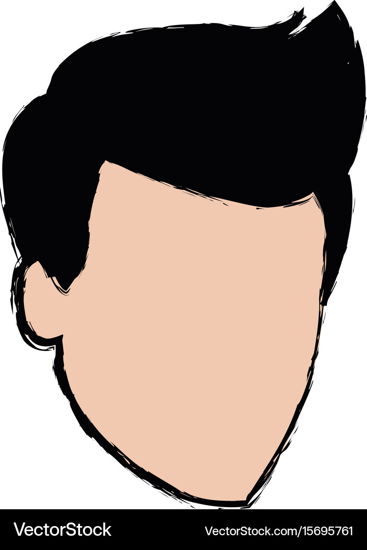 Male Cartoon Hair