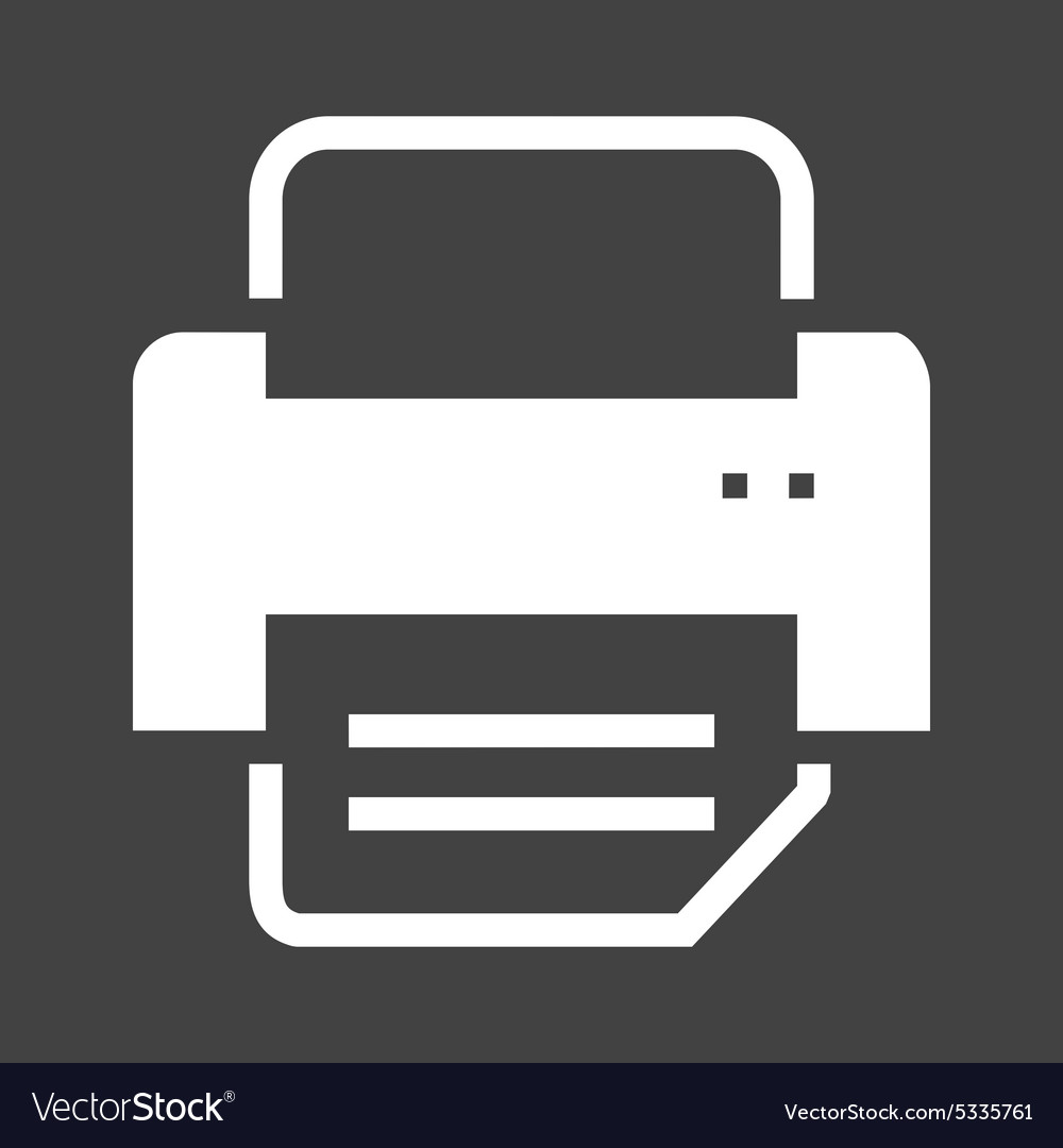 Printer Royalty Free Vector Image - VectorStock