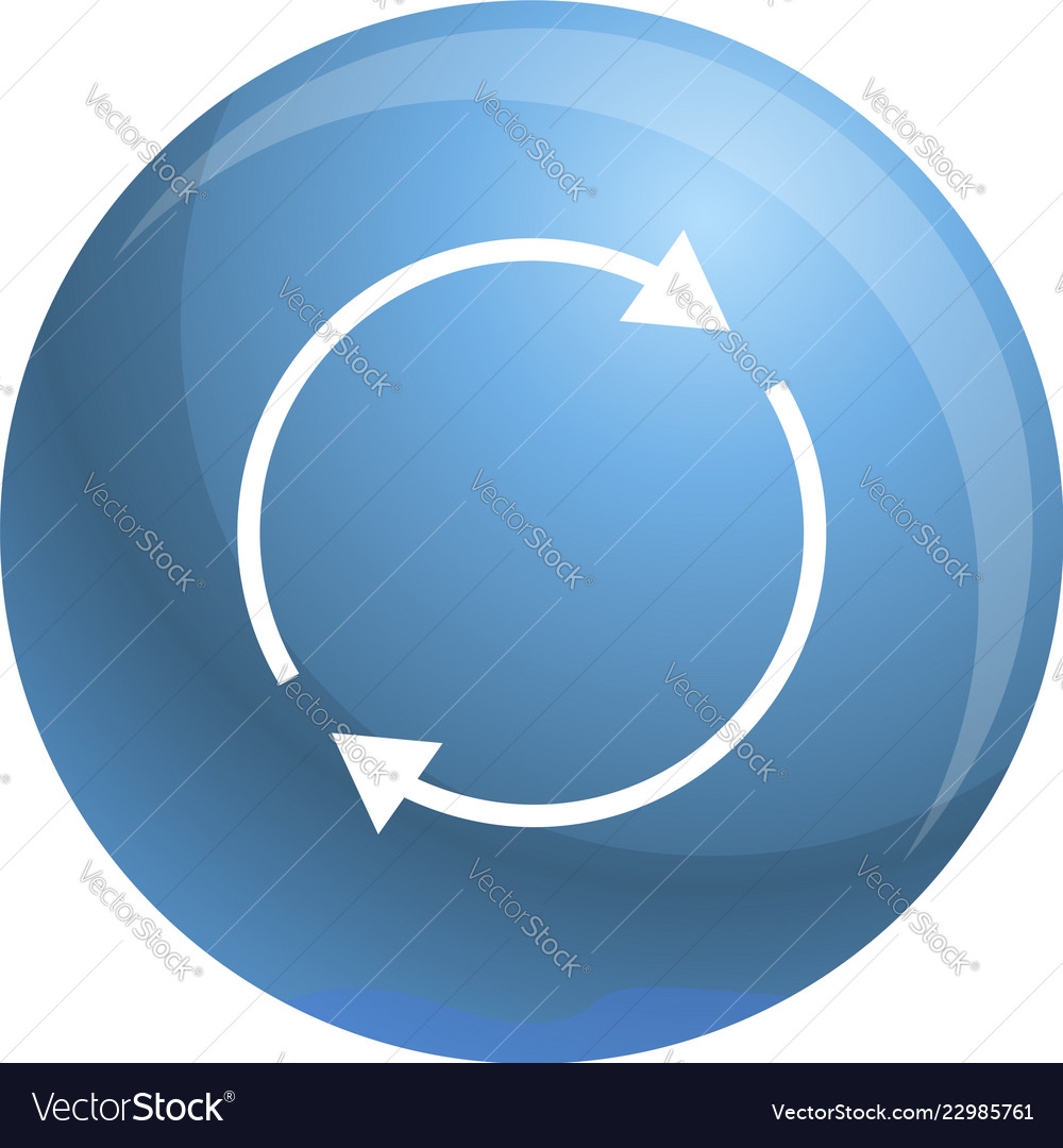 Round circle arrow icon simple style Royalty Free Vector Round circle arrow icon simple style Royalty Free Vector