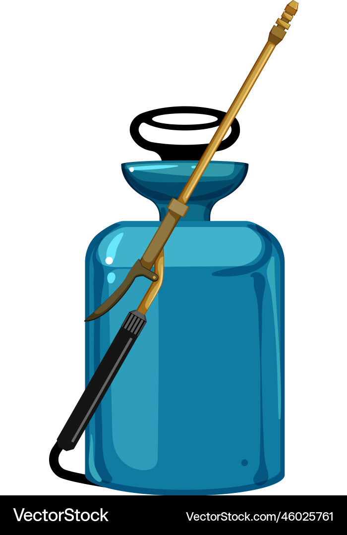 Pesticide Sprayer Cartoon