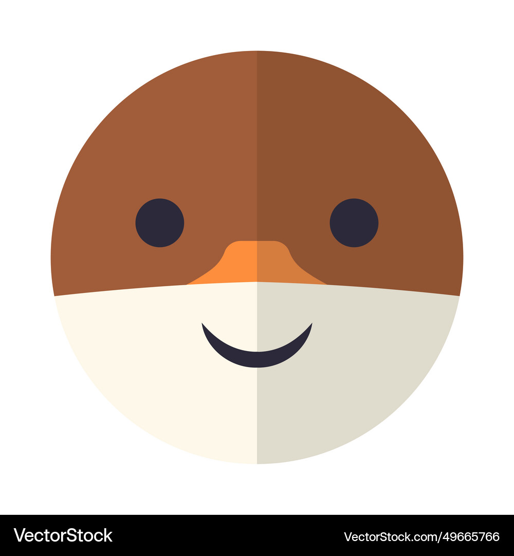 Abstract animal icon on white background Vector Image