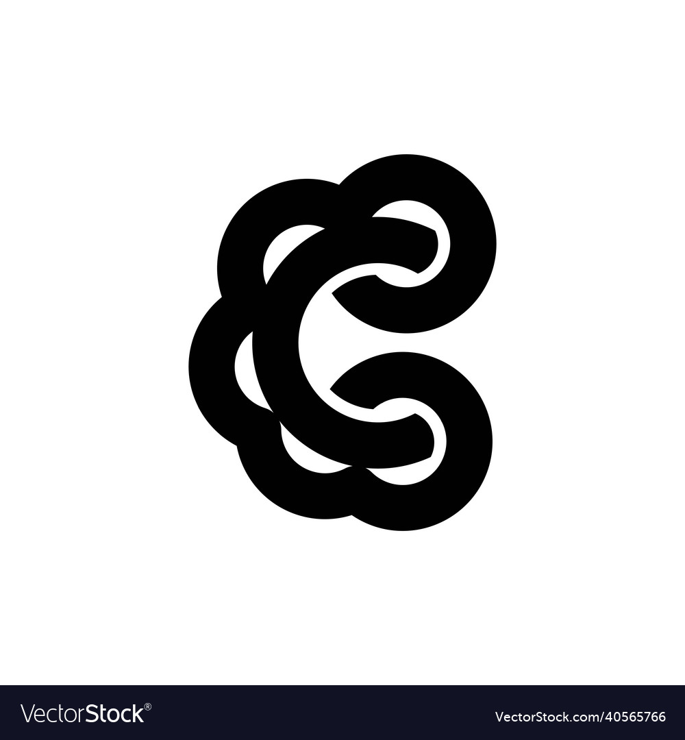 C initial logo Royalty Free Vector Image - VectorStock