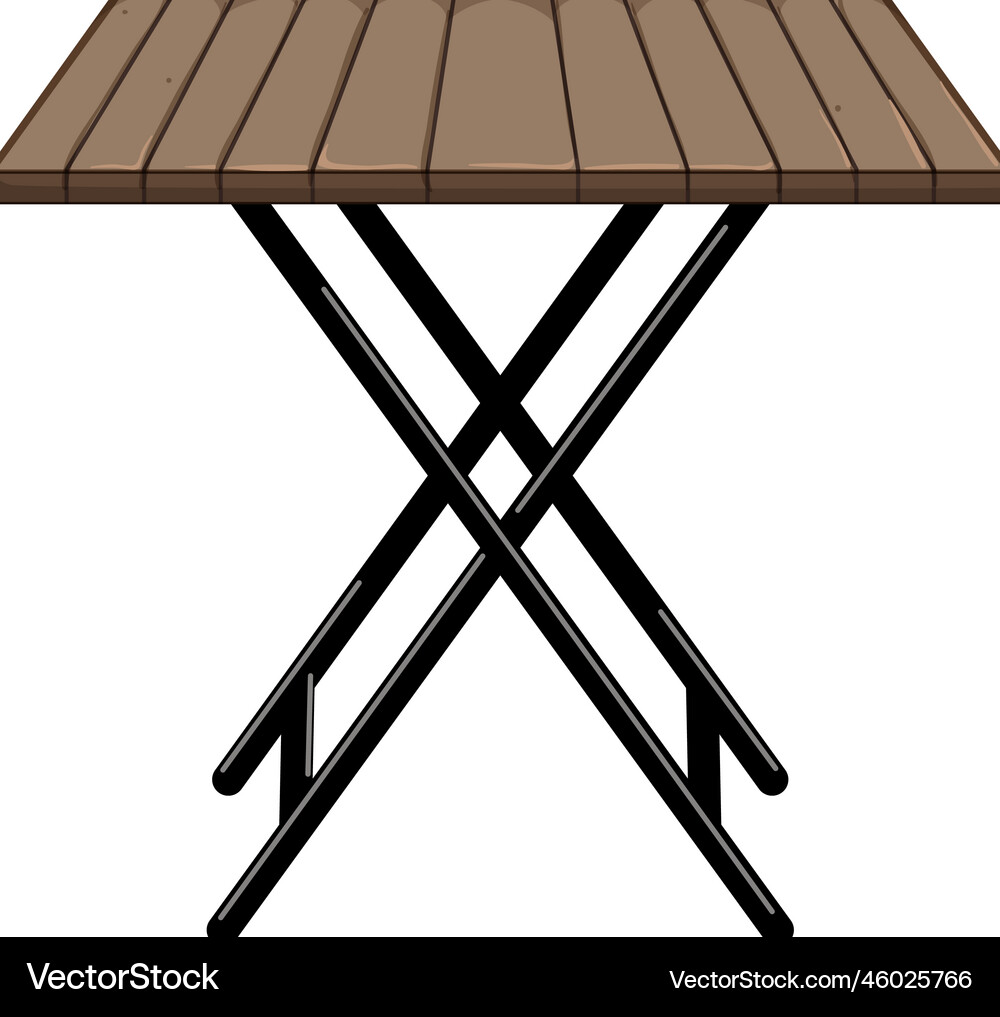 Display garden outdoor table cartoon Royalty Free Vector
